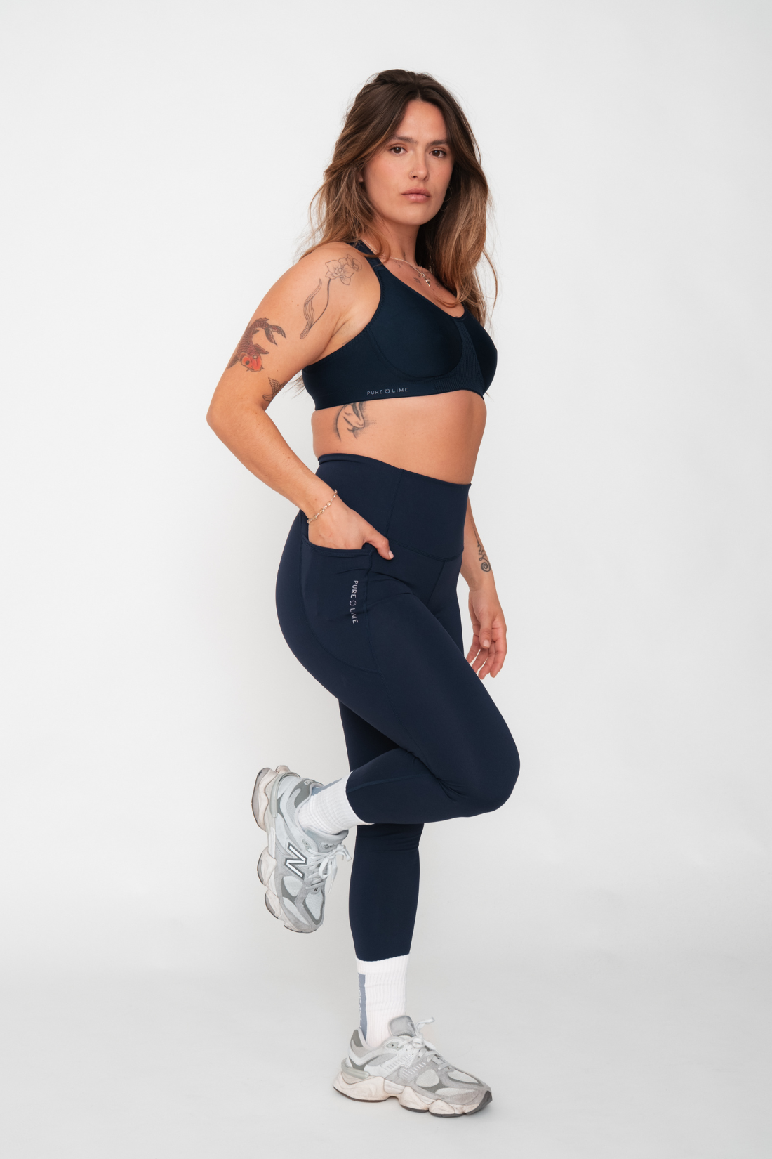 Pure Training Tights - Baritone Blue